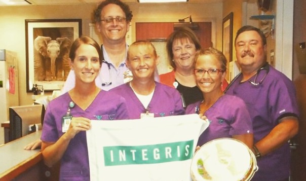 Crew named the top patient care team by INTEGRIS - Oklahoma's Nursing Times