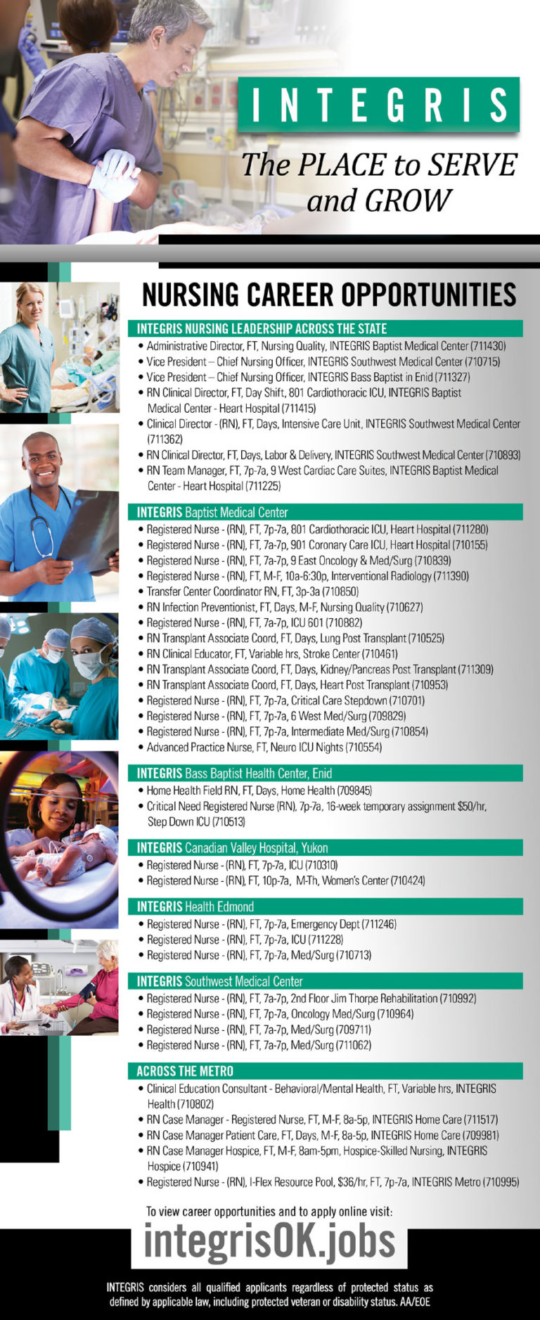 INTEGRIS Names New President and CEO - Oklahoma's Nursing Times