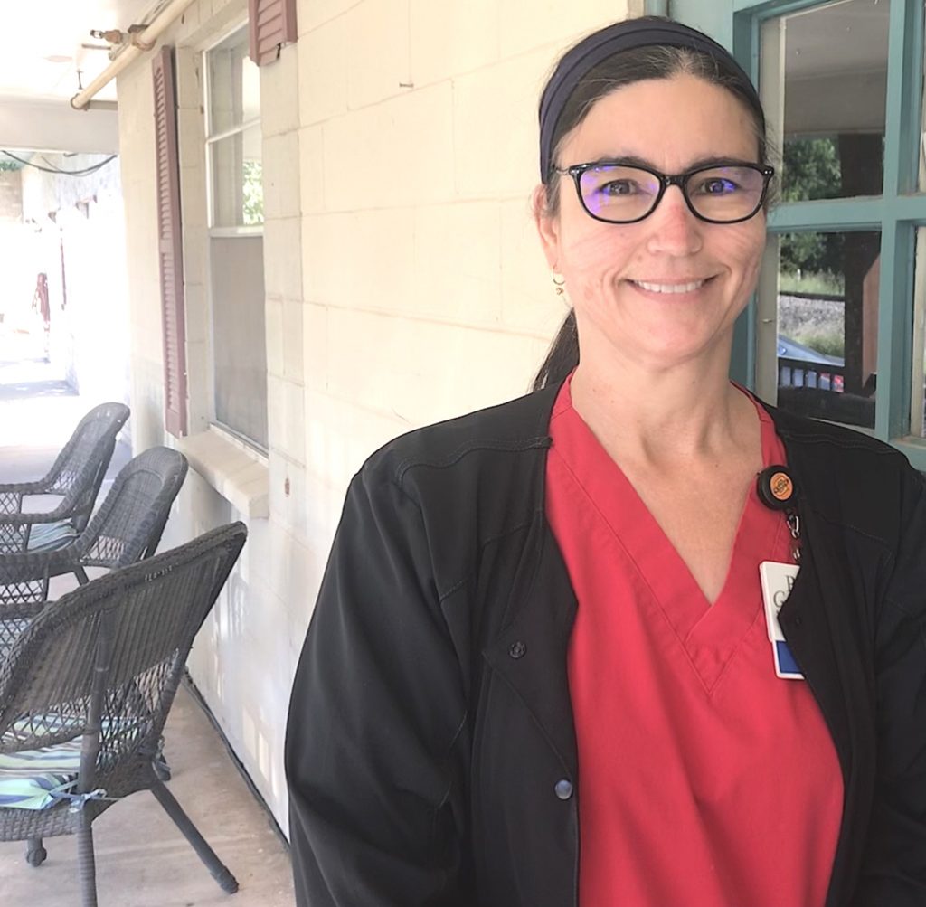 A comforting friend - Director of Nursing is a friendly face - Oklahoma ...