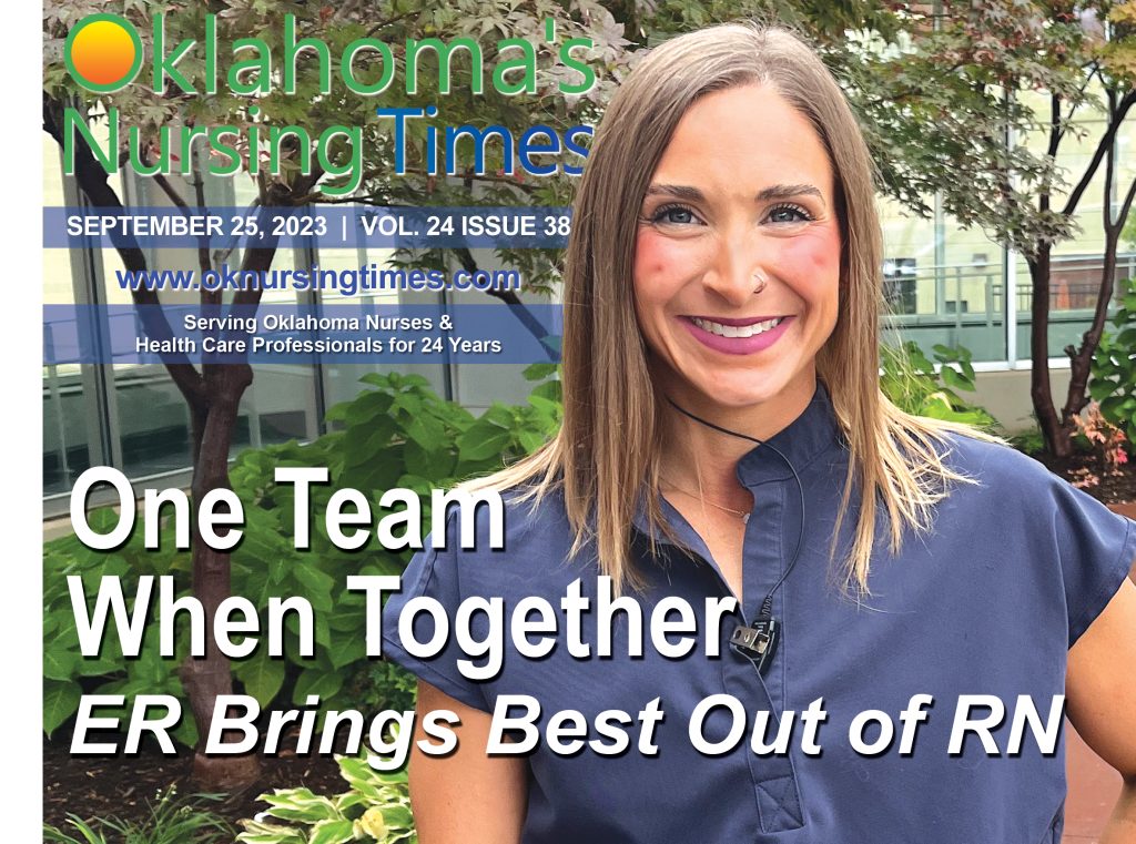 One Team When Together: ER Brings Best Out of RN - Oklahoma's Nursing Times