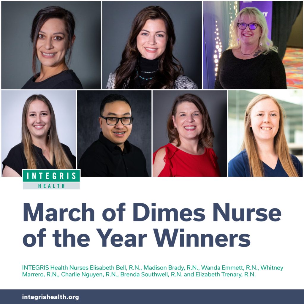 INTEGRIS Health March of Dimes Nurse Of The Year Winners - Oklahoma's ...